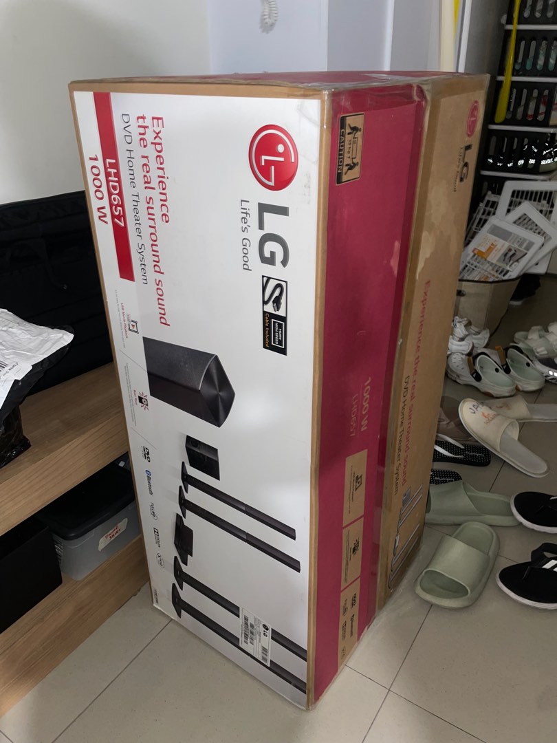 LG LHD657 home theatre system, Audio, Soundbars, Speakers & Amplifiers ...