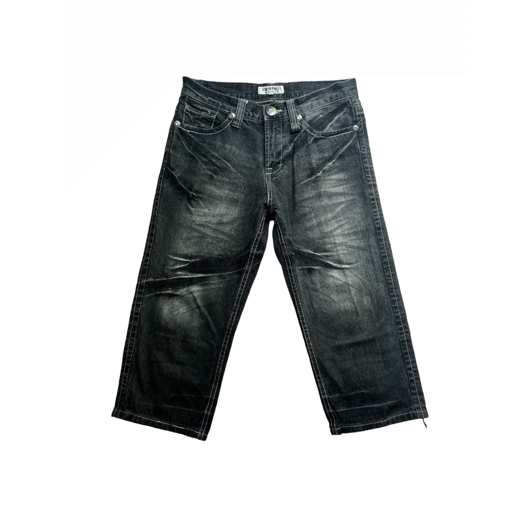 Lowbox Middle Cut 3 Quarter Jeans, Men's Fashion, Bottoms, Jeans on ...