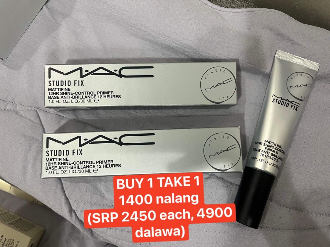 MAC STUDIO FIX MATTIFINE PRIMER, Beauty & Personal Care, Face, Makeup ...