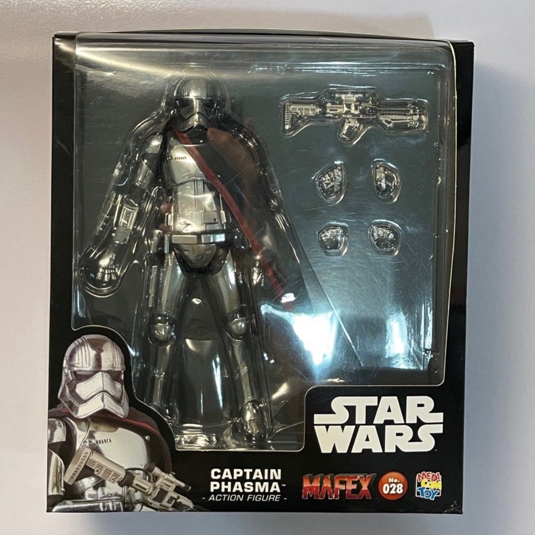 MEDICOM TOY Star Wars Captain Phasma Action Figure, Hobbies & Toys ...
