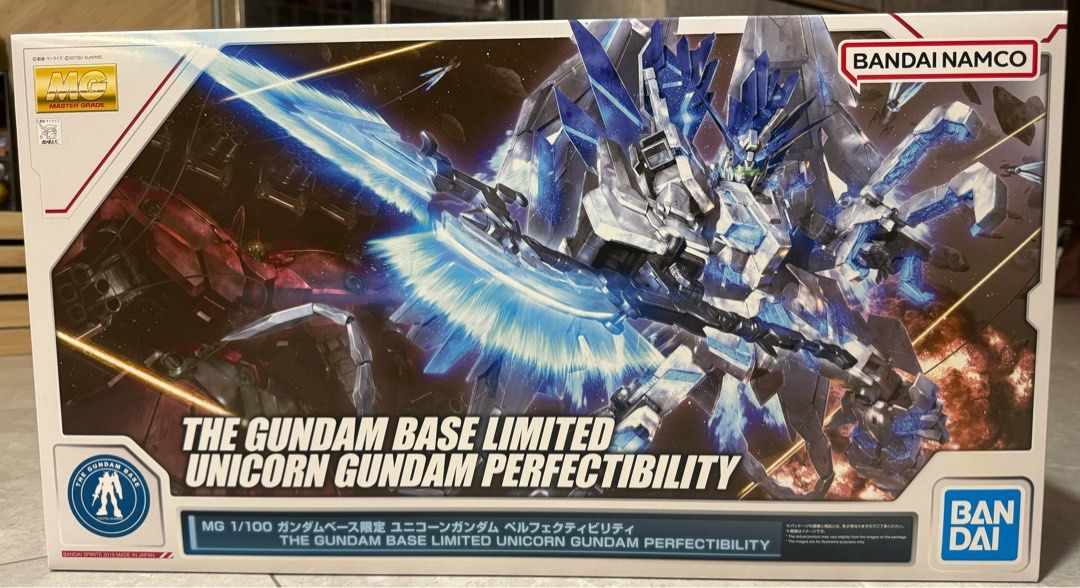 MG 1/100 Gundam Base Sazabi Special Coating Unicorn Perfect Blue ...