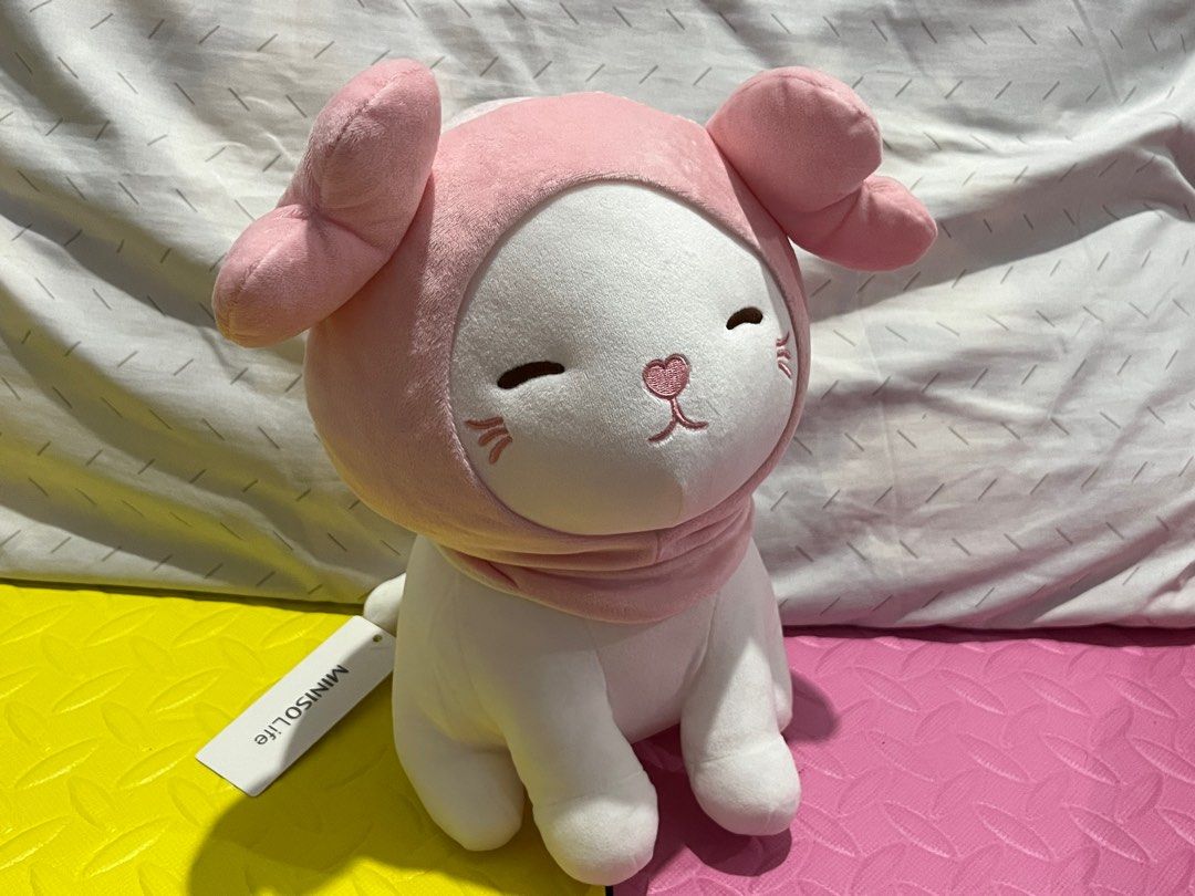 MINISO Cat Plushie, Hobbies & Toys, Toys & Games on Carousell