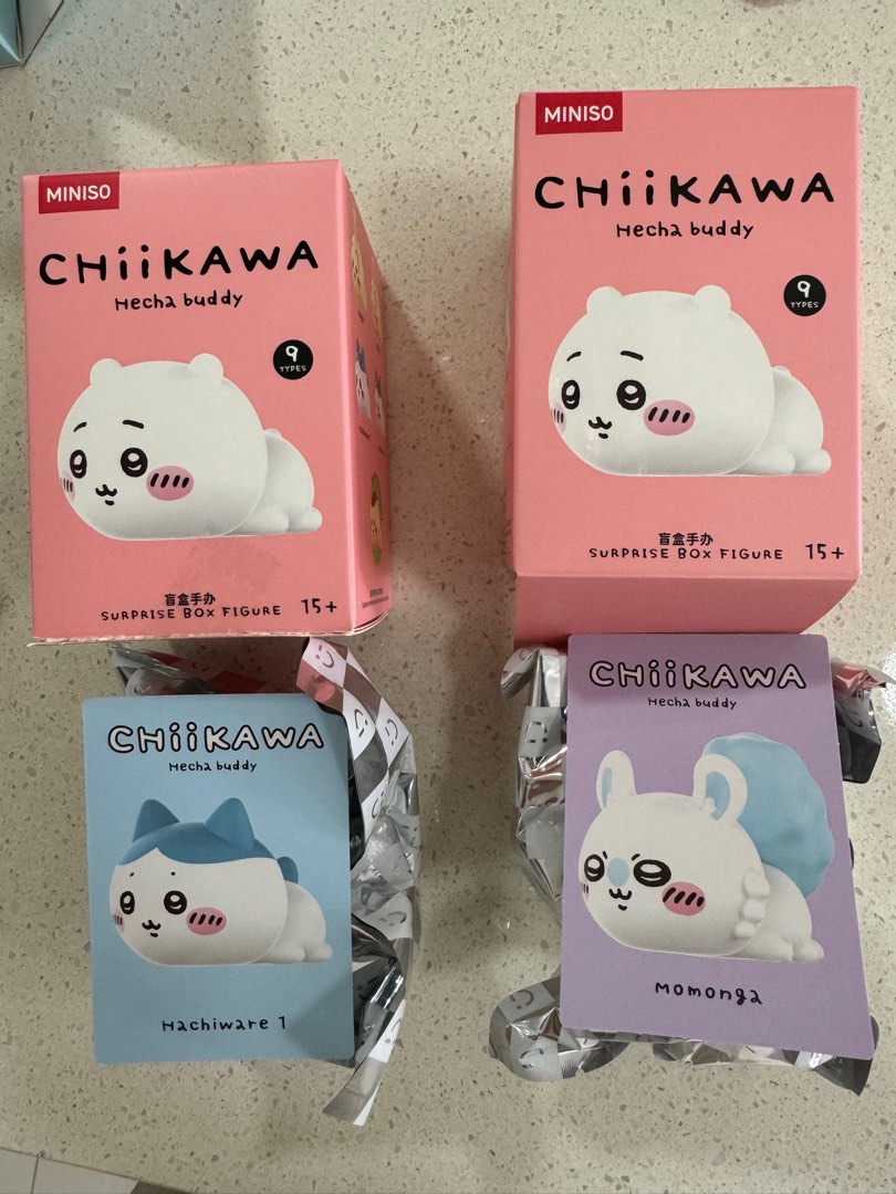 MINISO Chiikawa blind box, Hobbies & Toys, Toys & Games on Carousell