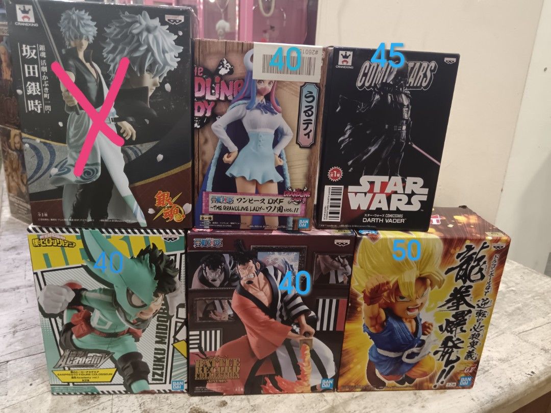 misb one piece dragon ball mha, Hobbies & Toys, Toys & Games on Carousell