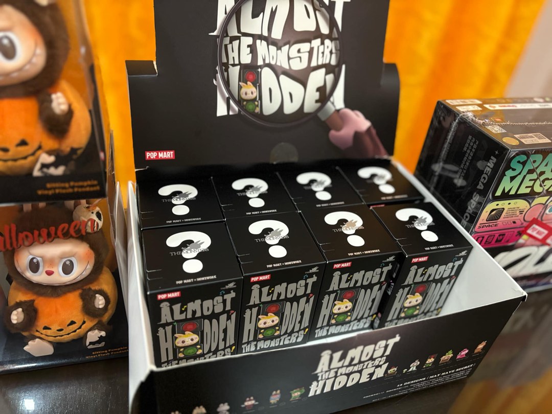 Monsters-Almost Hidden Series Figures for Toy Collectors, Hobbies ...