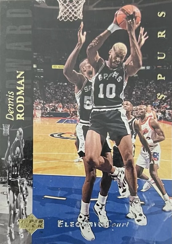 NBA CARDS | Dennis Rodman | Electric Court, Hobbies & Toys, Toys ...