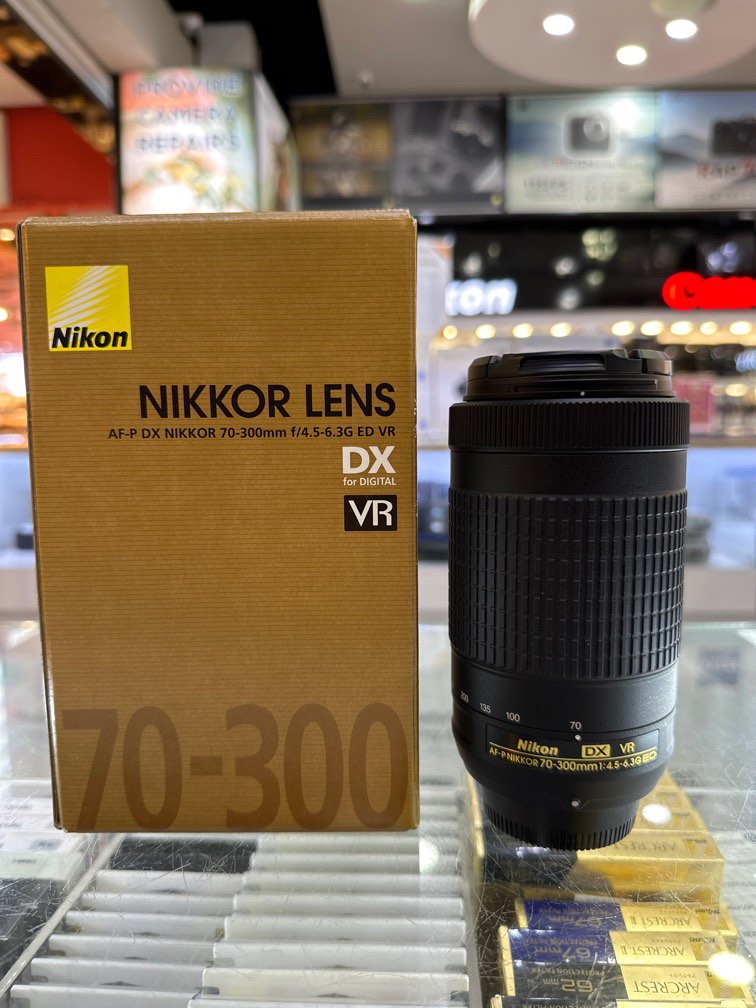 Nikon 70-300mm F4.5-6.3 G AFP DX VR Lens, Photography, Lens & Kits on ...