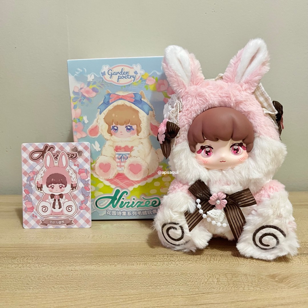 Ninizee Garden Poetry Plushie (Intertwining & Blooming Bunny), Hobbies ...