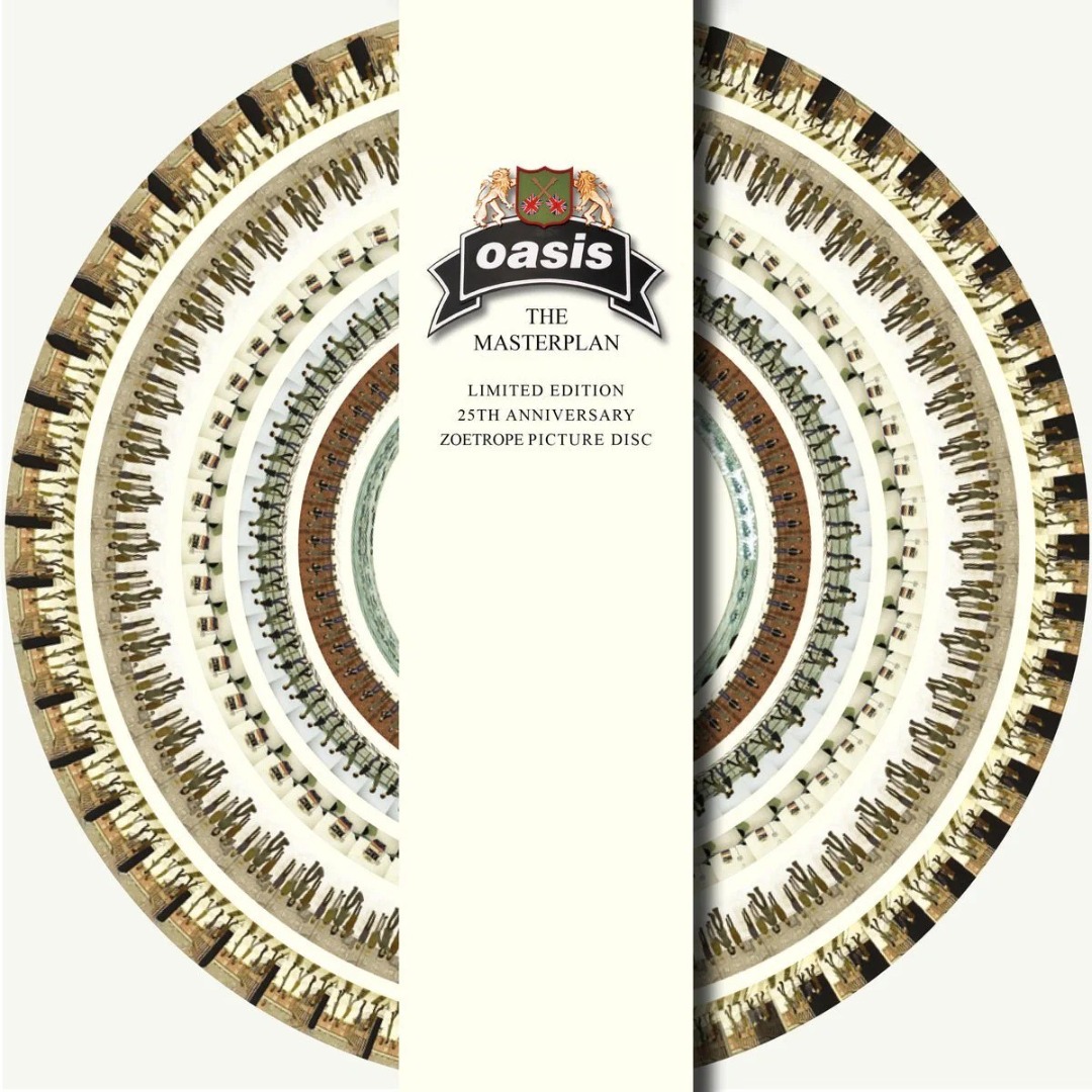 Oasis - The Masterplan Blood Records (Zoetrope) vinyl, Hobbies & Toys, Music & Media, Vinyls on ...