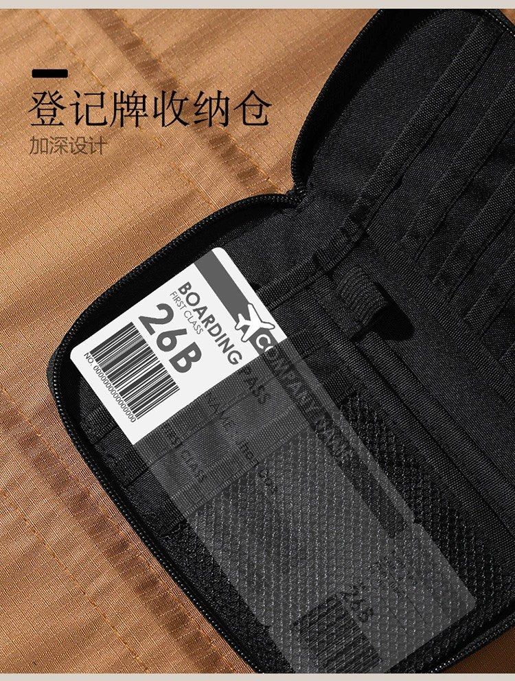 OCE GEAR Passport Pouch RFID Blocked Travel Cards Cover Hand Carry ...