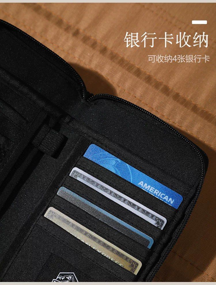 OCE GEAR Passport Pouch RFID Blocked Travel Cards Cover Hand Carry ...