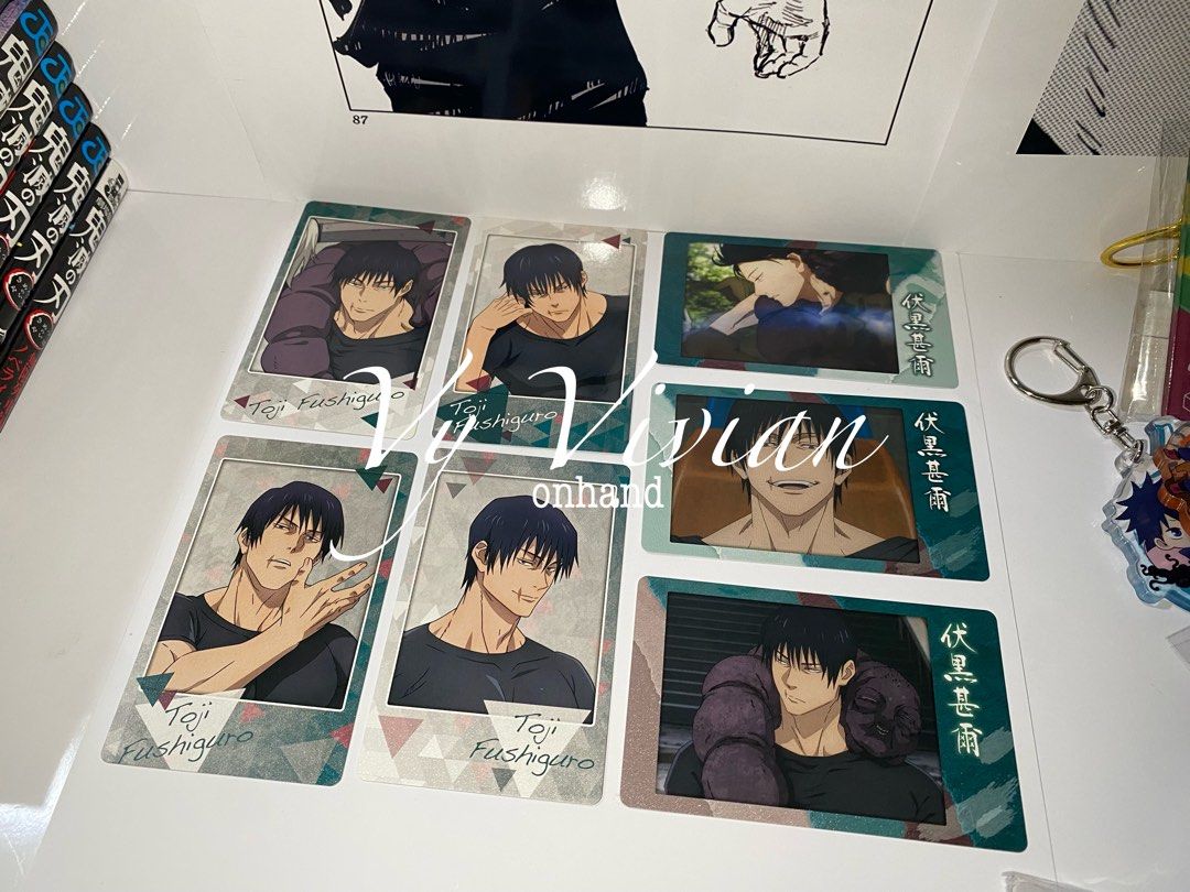 [ONHAND] JJK JUJUTSU KAISEN: SNAP CARD - TOJI FUSHIGURO, Hobbies & Toys ...