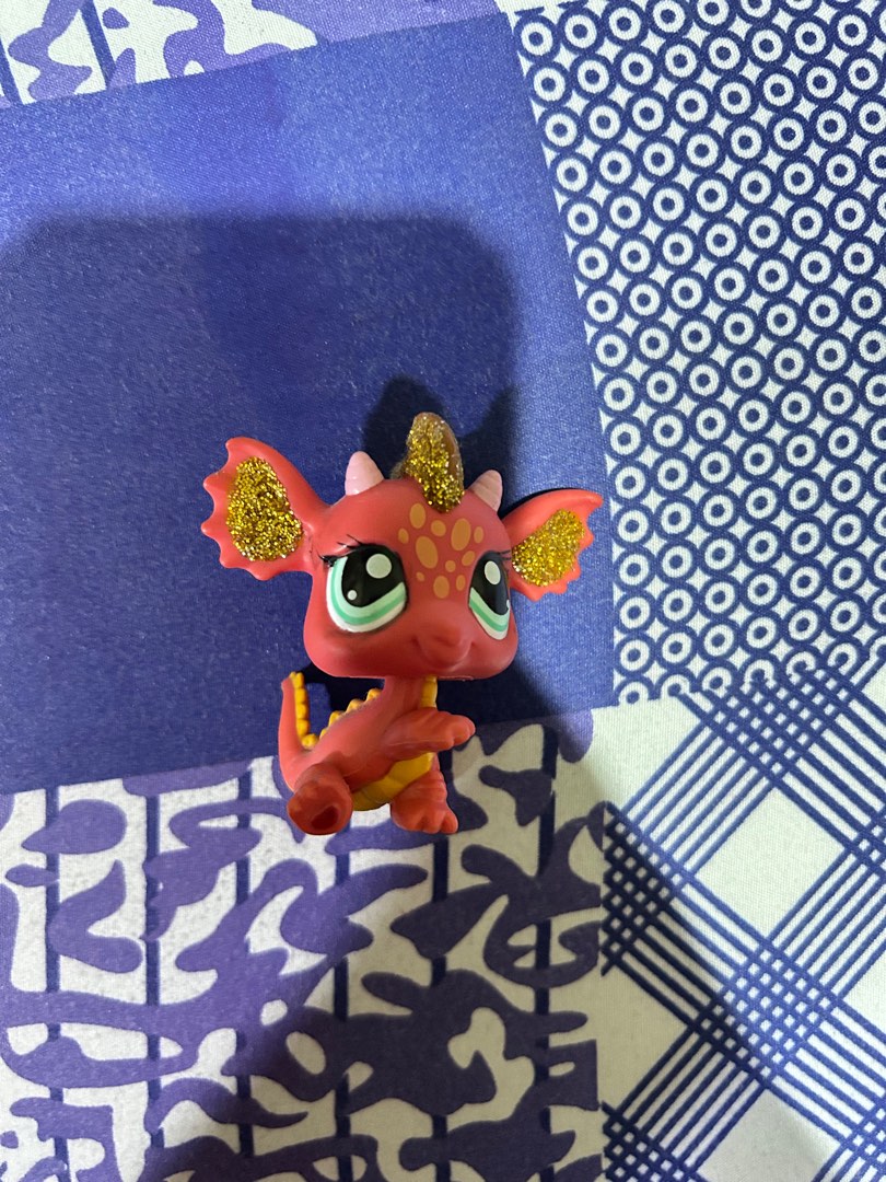 Original LPS Littlest Pet Shop dragon #2484 Chinese New Year, Hobbies ...