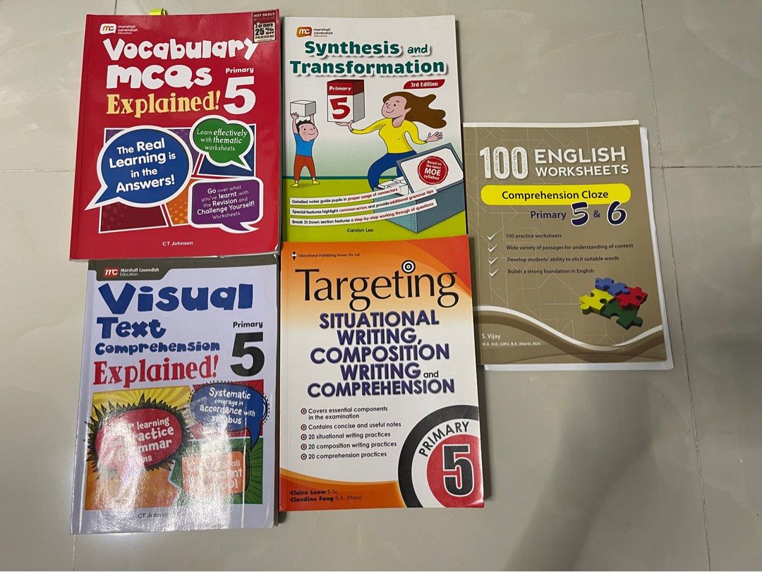 P5 English Vocabulary/Synthesis & Transformation/Visual Text ...