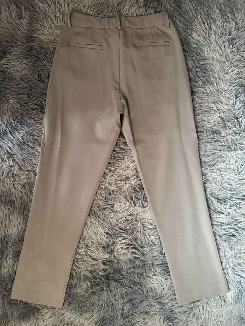 Women Padini Slack Pants Grey 4 Way Strech, Women's Fashion, Muslimah ...