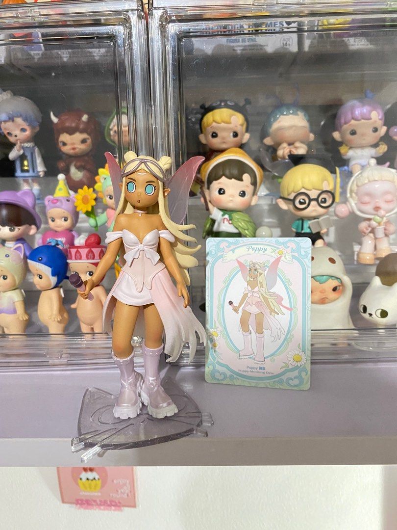 Peach Riot Punk Fairy Series Poppy-Morning Dew Pop Mart, Hobbies & Toys ...