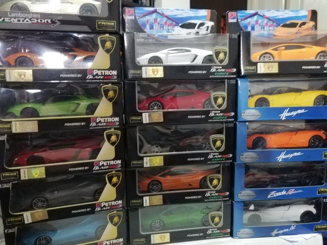 Petron lamborghini toy car collection, Hobbies & Toys, Toys & Games on ...