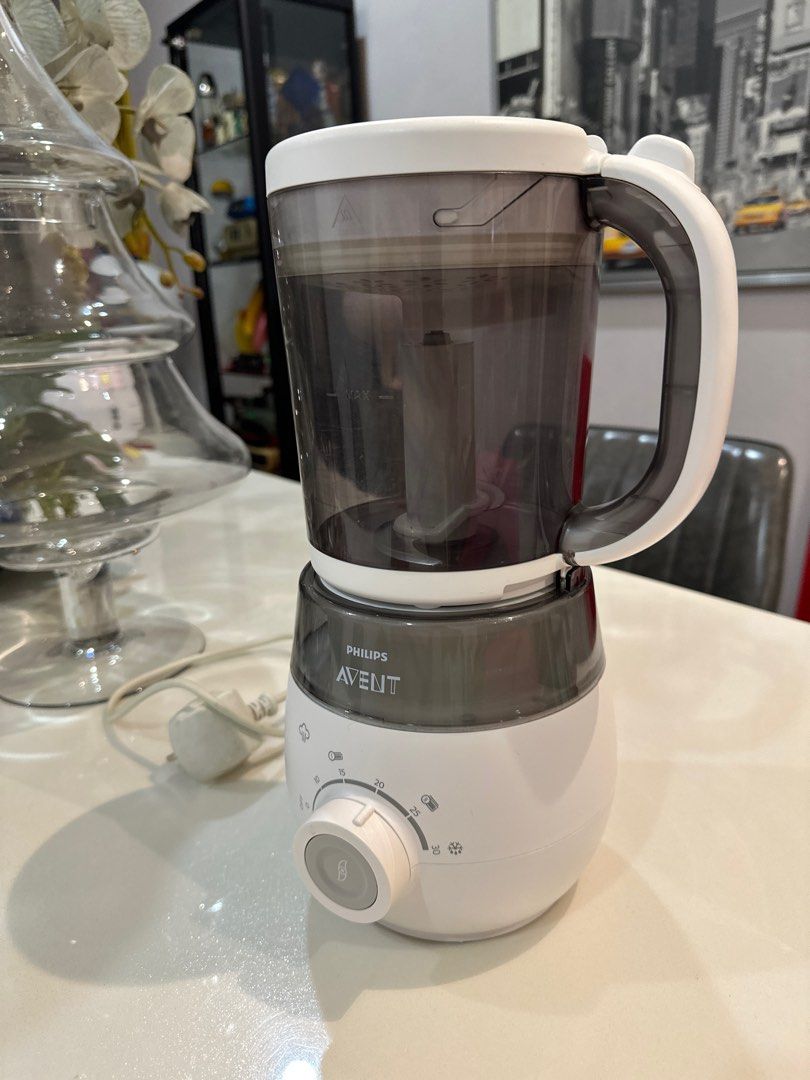 Philips Avent 4 in 1 Baby Food Maker (Steam, Blend, Defrost & Reheat ...