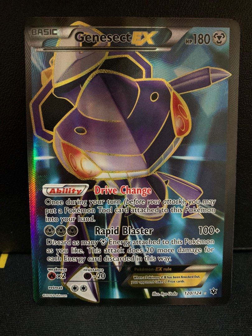 Pokemon Card Genesect EX, Hobbies & Toys, Toys & Games on Carousell