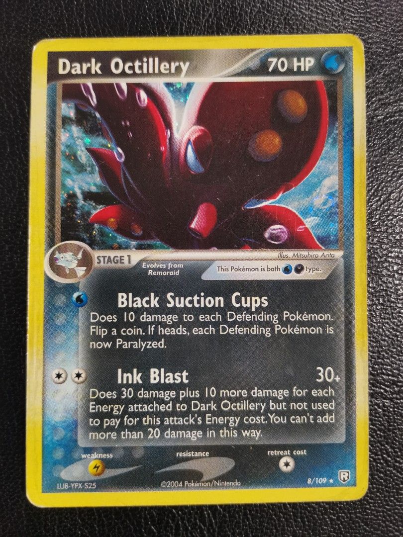 Pokemon cards Dark Octillery Holo Rare Ex Team Rocket Returns, Hobbies ...