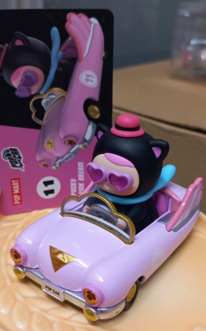 Popmart Car, Hobbies & Toys, Toys & Games on Carousell