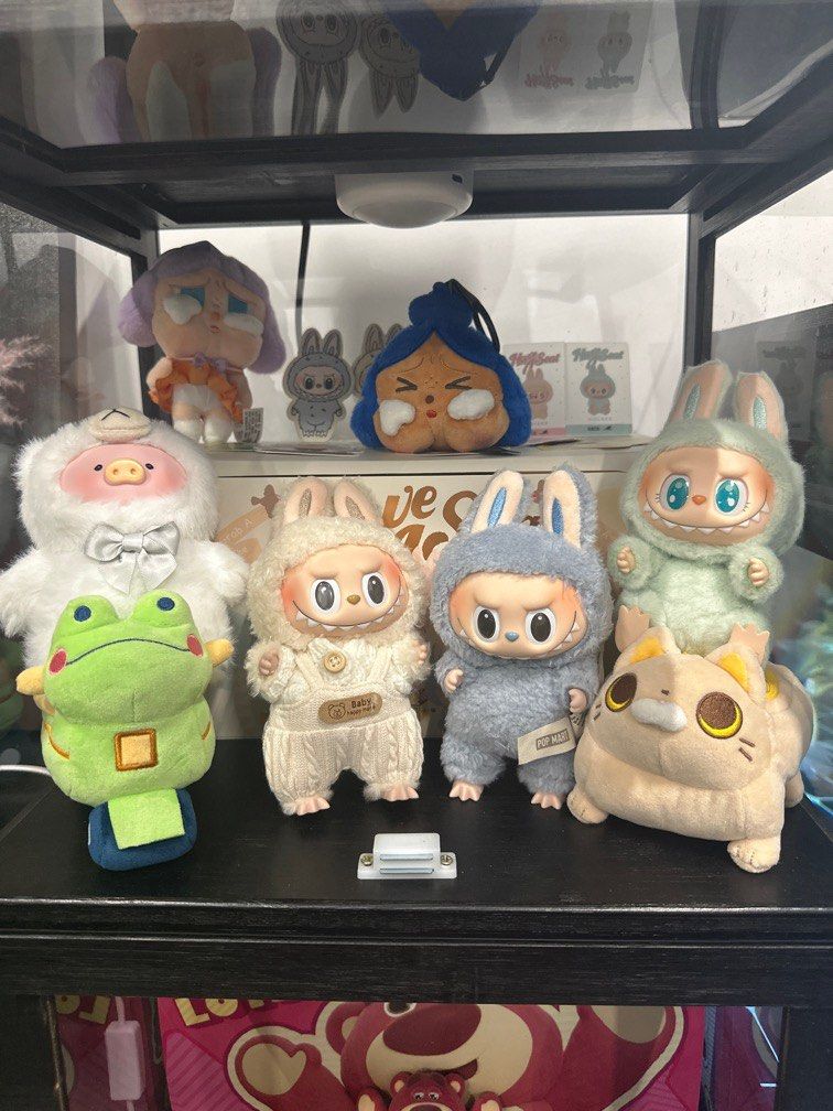 popmart labubu crybaby, Hobbies & Toys, Toys & Games on Carousell