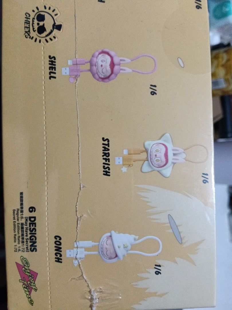 PopMart LaBuBu Drunk In Sea IPhone Cable Blind Box, Hobbies & Toys ...