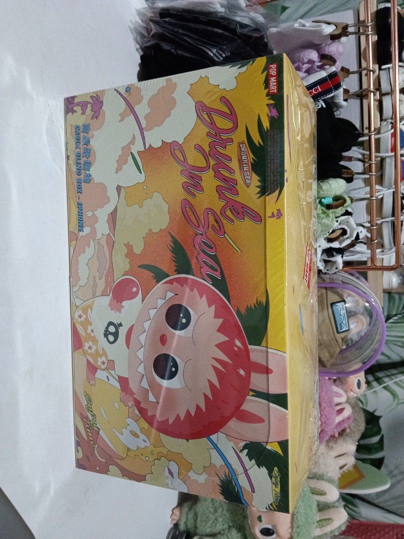 PopMart LaBuBu Drunk In Sea IPhone Cable Blind Box, Hobbies & Toys ...