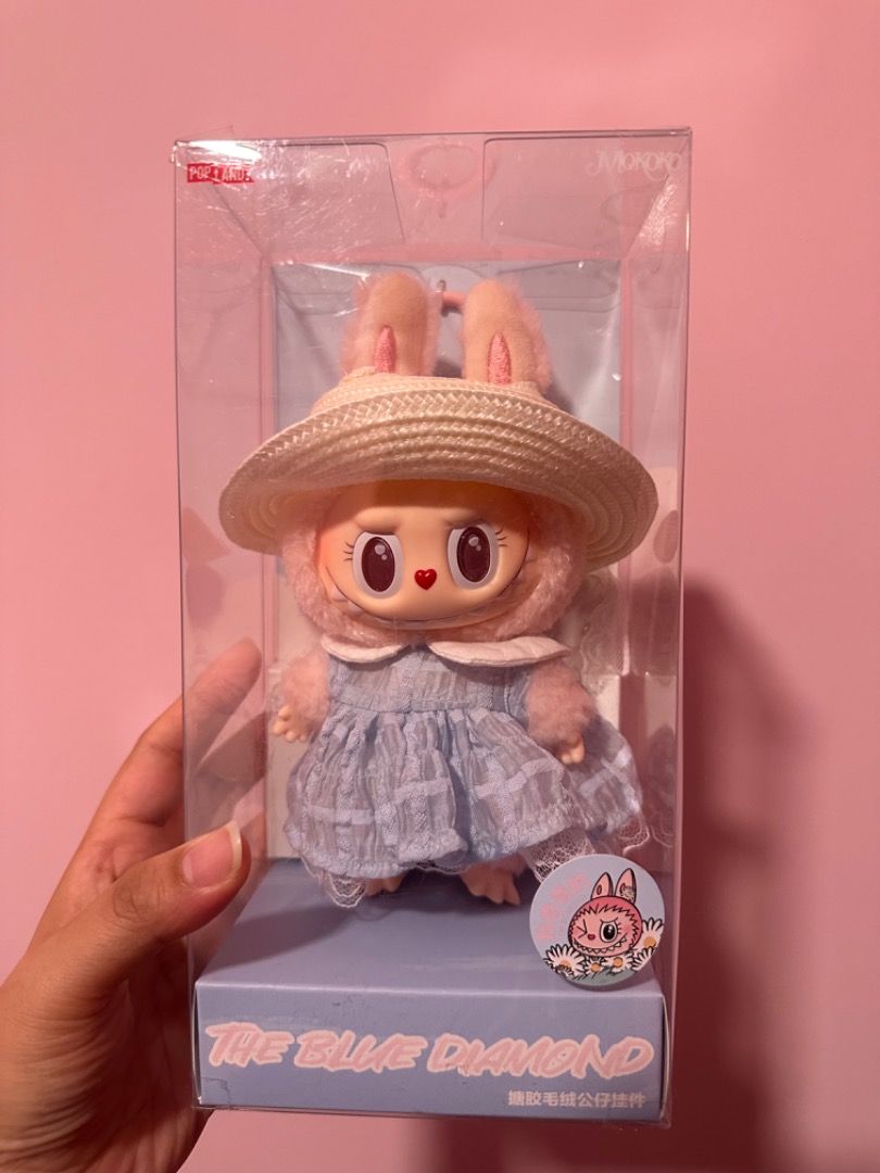 Popmart Mokoko The Blue Diamond (Labubu) , Hobbies & Toys, Toys & Games ...