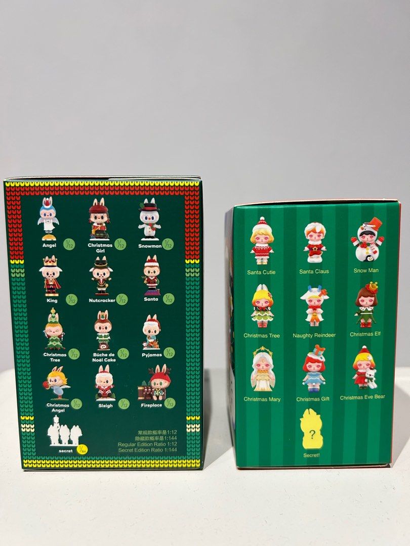 POPMART LET’s CHRISTMAS (LABUBU) & BUNNY CHRISTMAS, Hobbies & Toys ...