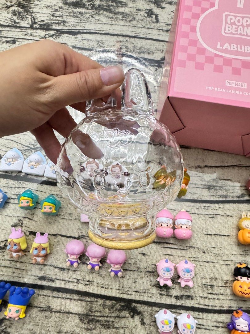 Popmart pop bean Labubu container, Hobbies & Toys, Memorabilia ...