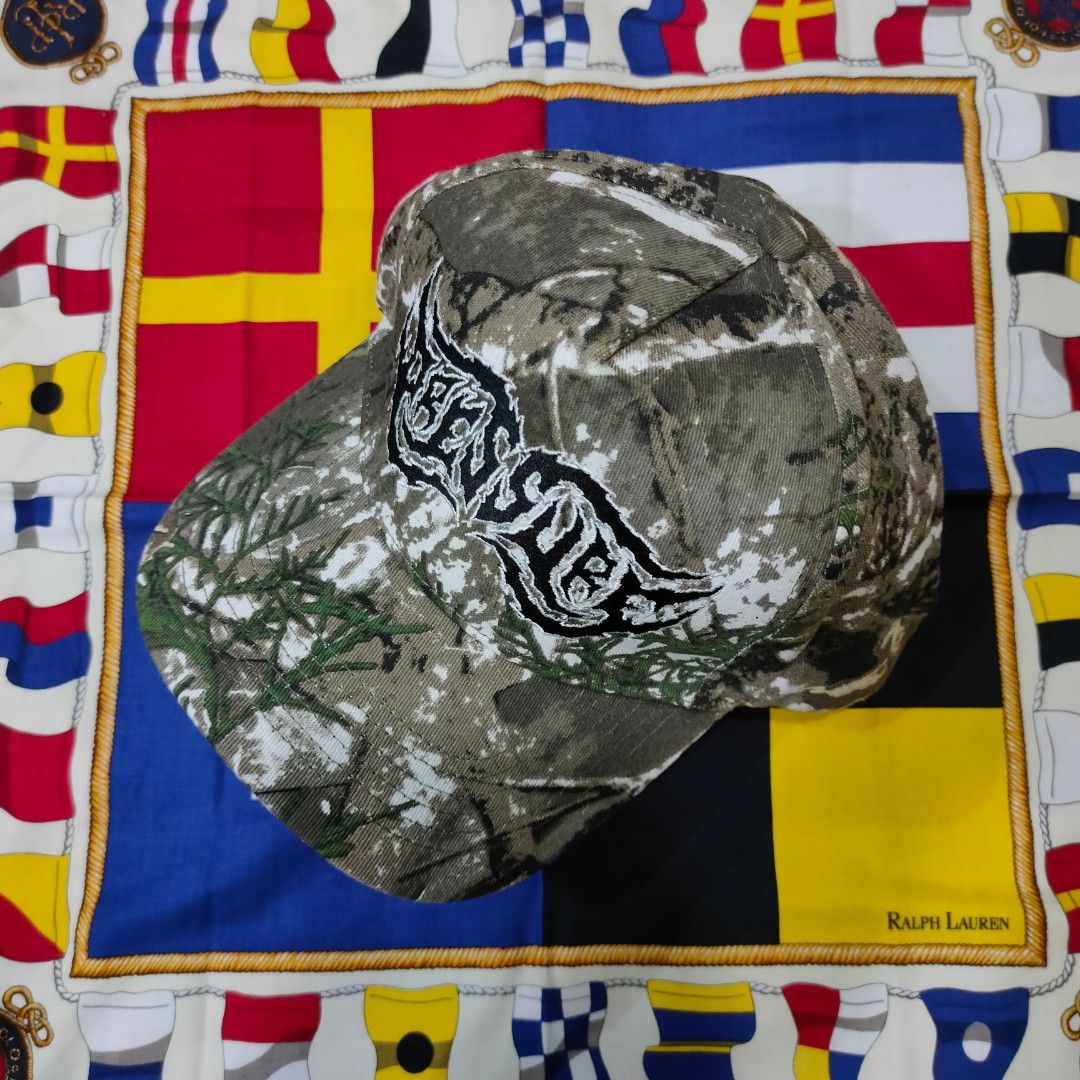 PRESSURE Real Tree Camo Metal Logo Hat, Men's Fashion, Watches ...