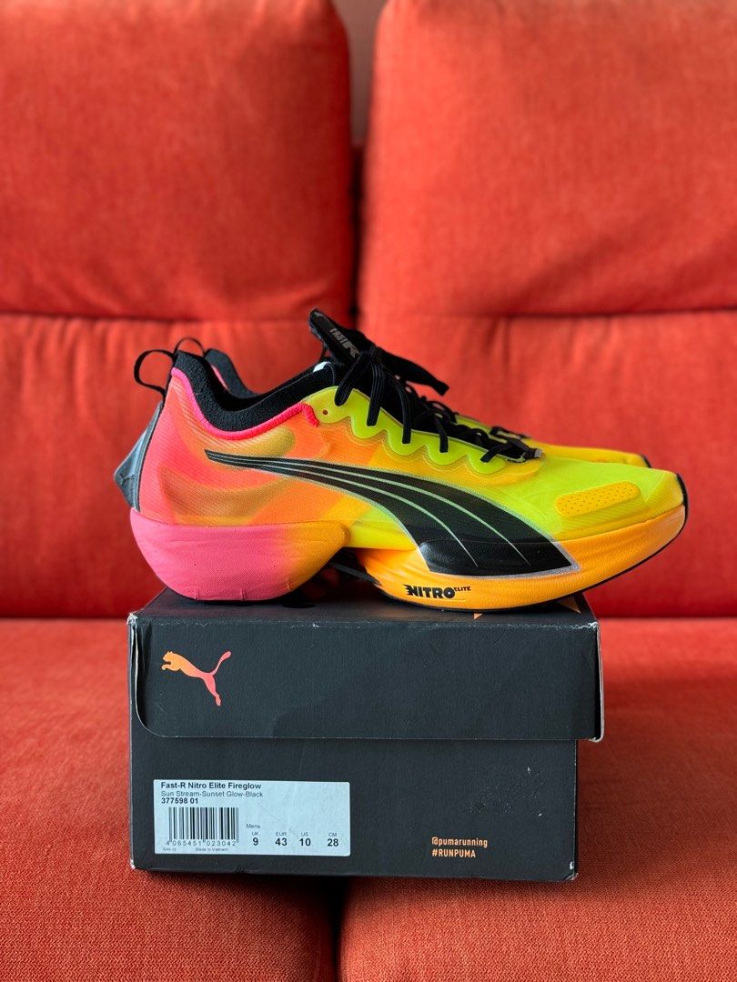 Puma Fas R Nitro Elite Fireglow, Men's Fashion, Footwear, Sneakers on ...