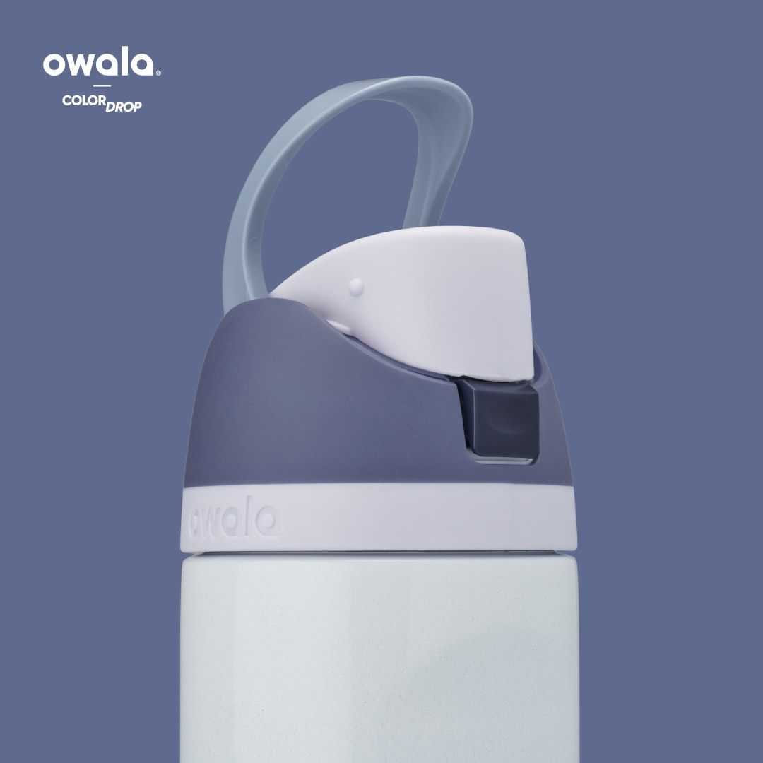 [RARE/IN-HAND] Owala 24oz Riptide Freesip Bottle, Furniture & Home ...