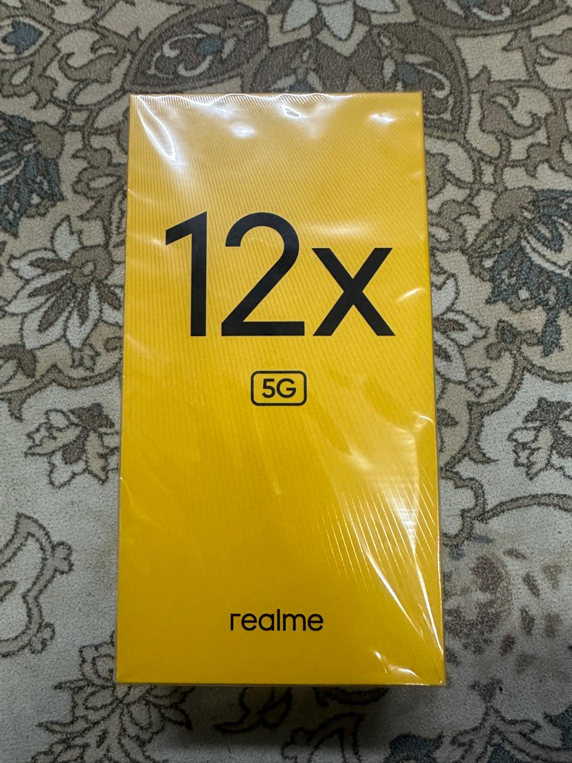 Realme 12x 256GB Glowing Black, Mobile Phones & Gadgets, Mobile Phones ...