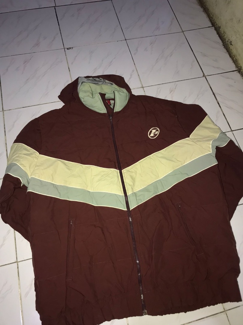 Reebok Allen Iverson`s Classic Jacket, Fesyen Pria, Pakaian , Baju ...