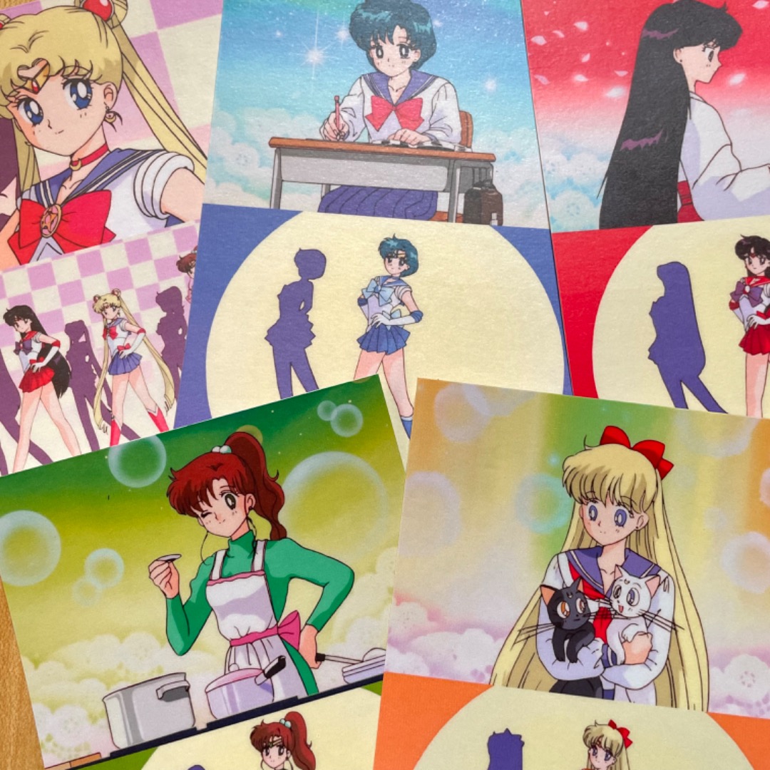 Sailor moon postcards, Hobbies & Toys, Memorabilia & Collectibles ...
