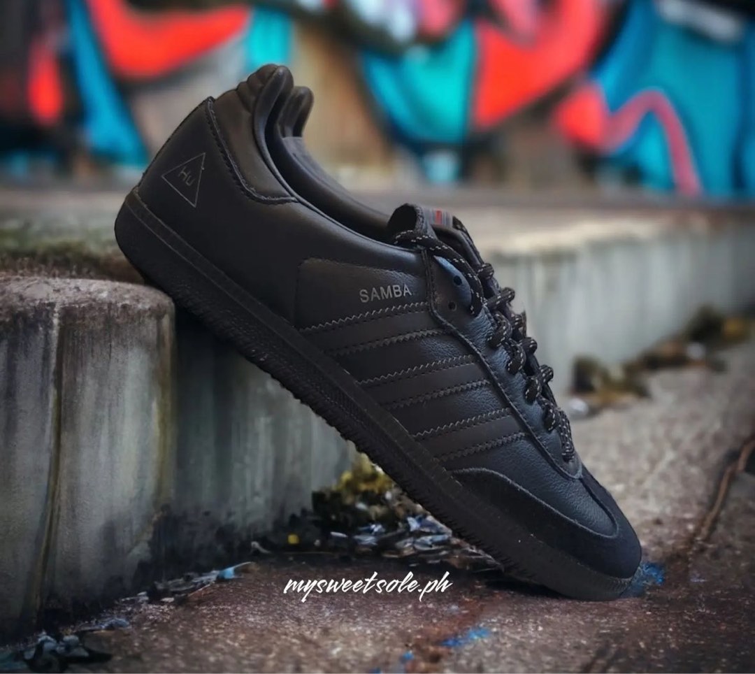 Samba All Black, Men's Fashion, Footwear, Sneakers on Carousell