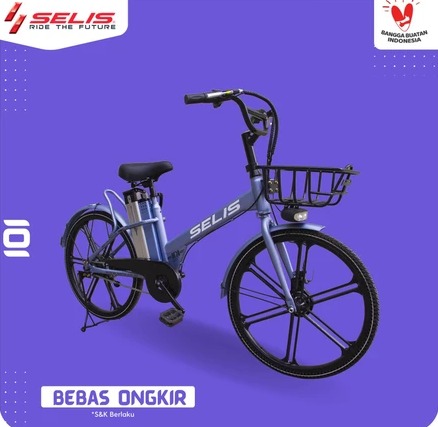 Sepeda listrik Selis Tipe IOI, Motor di Carousell