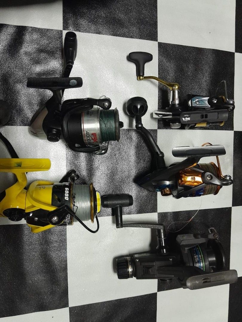 Set rod dan mesin mancing, Sports Equipment, Fishing on Carousell