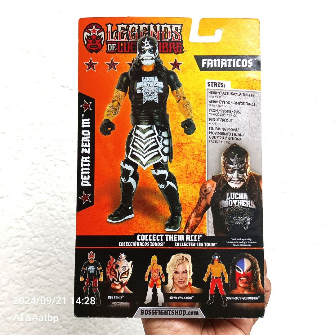 Studio Legends of Lucha Libre Lucha Brothers PENTA ZERO M 6" scale ...