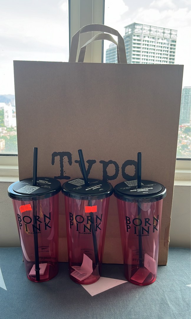 Tumbler Tempat Minum Blackpink X Typo New, Barang Yang Dicari di Carousell