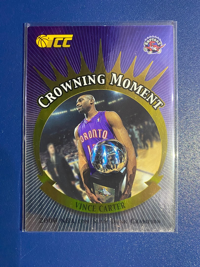 Vince Carter 2001-02 (TCC) - Crowning Moment #CM6 Basketball Cards ...