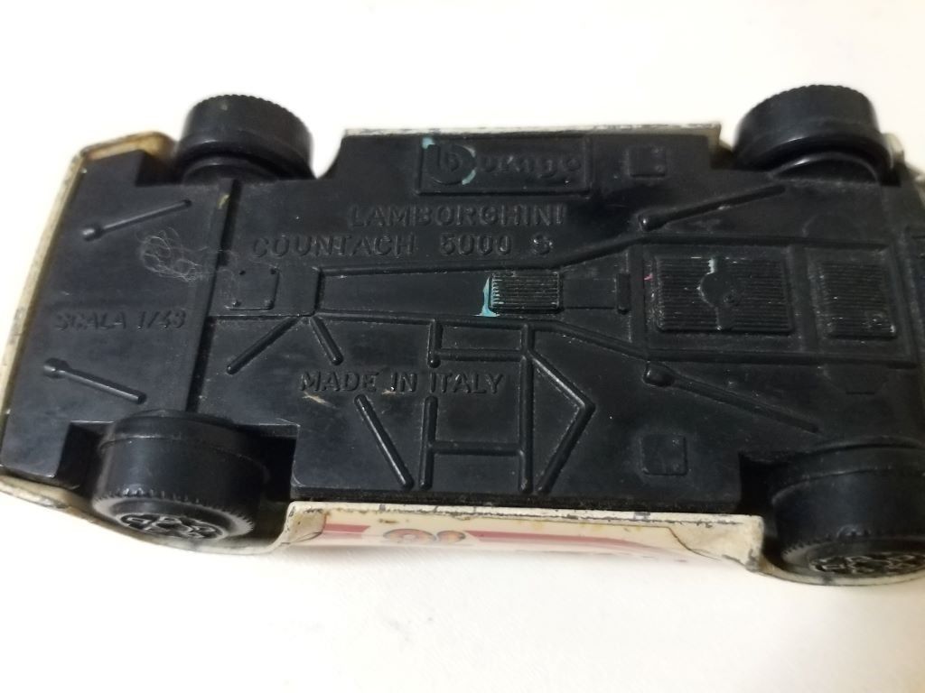 Vintage Bburago Scale 1/43 Ferrari GTO & Ferrari F40 & Lamborghini ...
