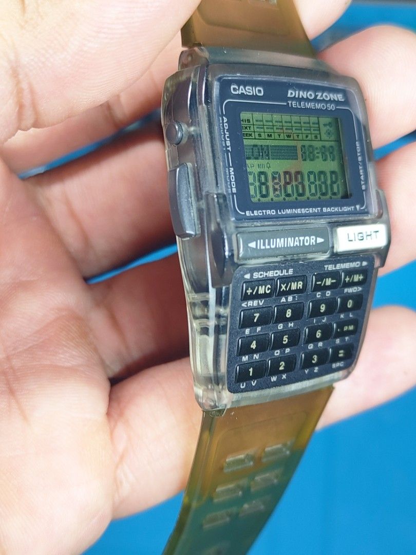 Vintage Casio DBC-63 DINO ZONE Calculator (1990s) 1276 Module Casio ...