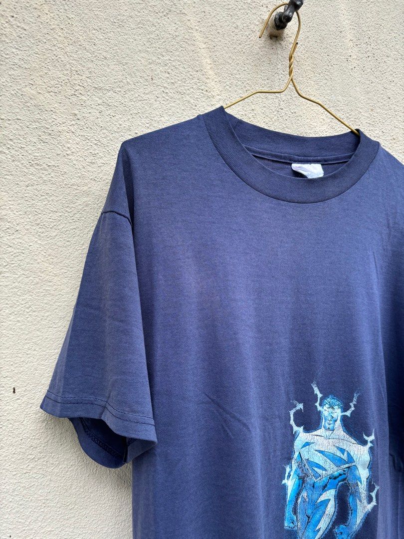 Vintage Superman Japan Hanes Heavyweight 50/50 Pit 21 Length 27.5, Men ...
