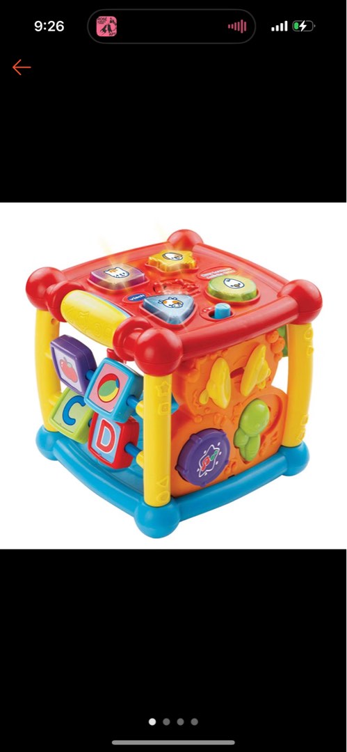 Vtech activity cube, Hobbies & Toys, Toys & Games on Carousell