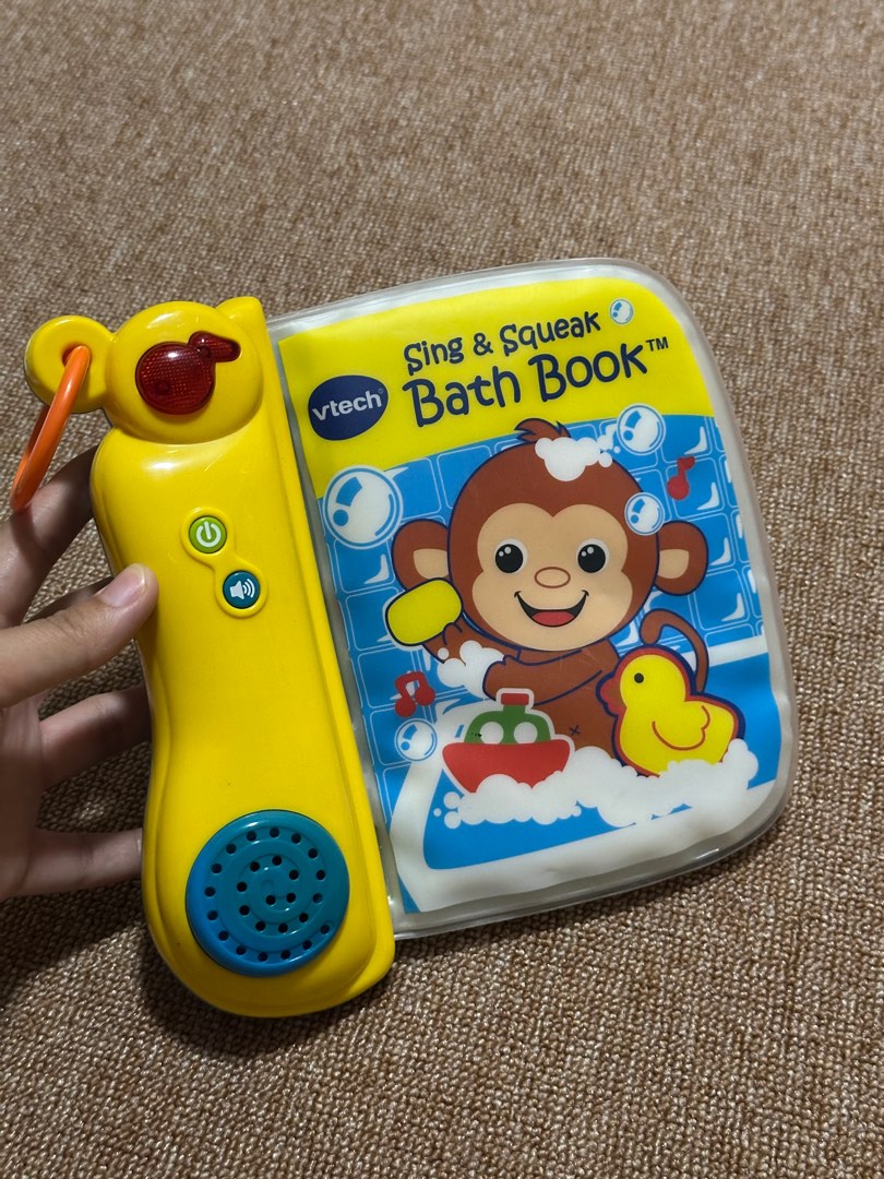 Vtech Splash & Sing Bath Book buku mandi, Buku & Alat Tulis, Buku Anak ...