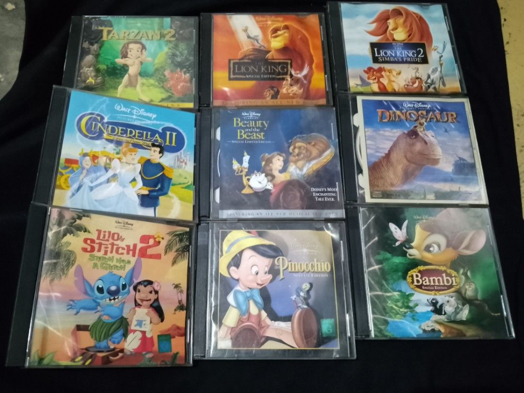 Walt Disney VCD's Movie Bundle (viva video), Hobbies & Toys ...
