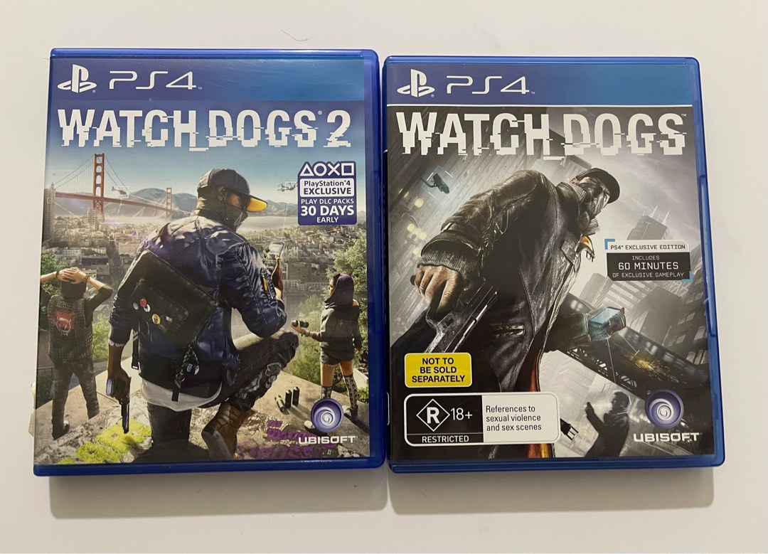 Watch Dog & Watch Dogs 2, Video Gaming, Video Games, PlayStation on ...